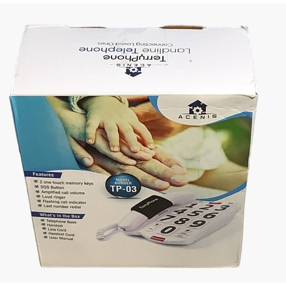 Acenis | Other | Acenis Terry Phone Large Number Big Button Telephone ...